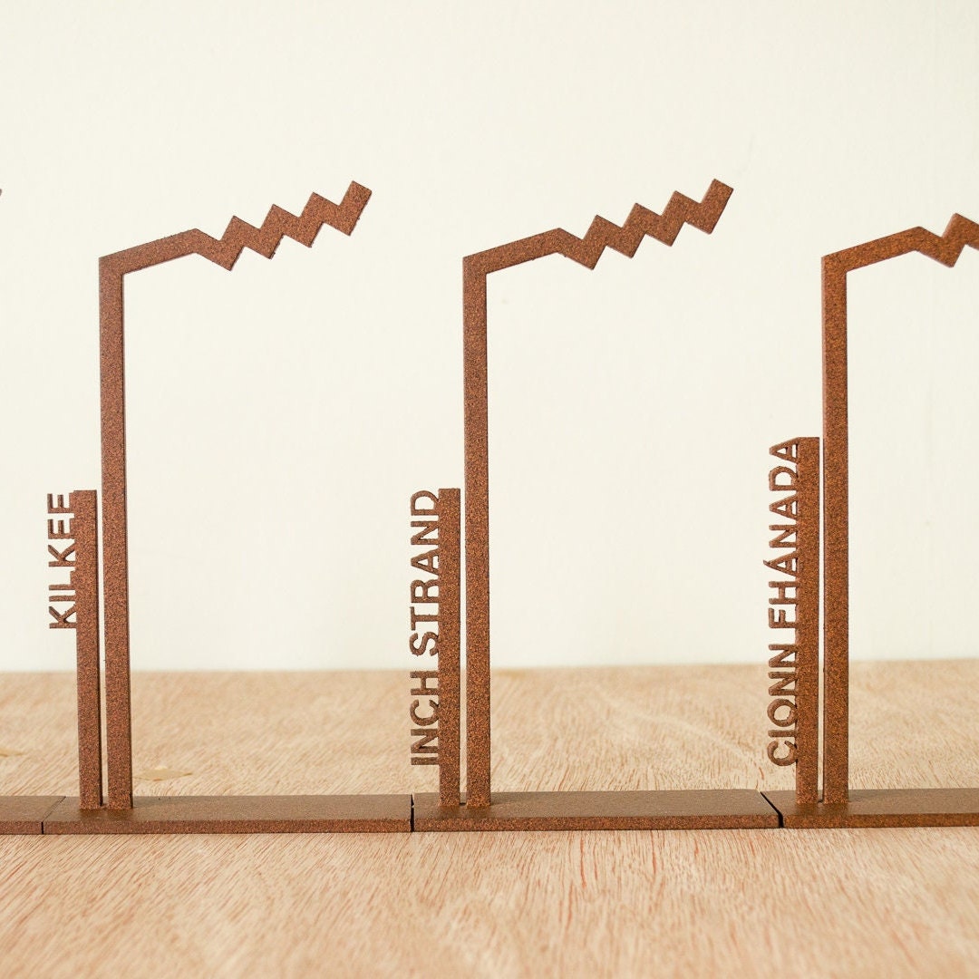 Donegal Locations, ORIGINAL Wild Atlantic Metal Model, Wild Atlantic ...