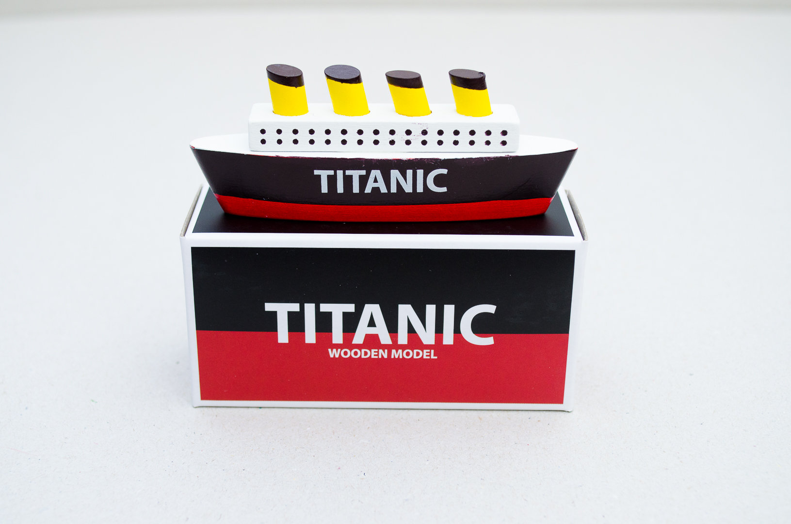 Wee Titanic, Mini Wooden Titanic Model, Titantic Decoration, Titanic ...