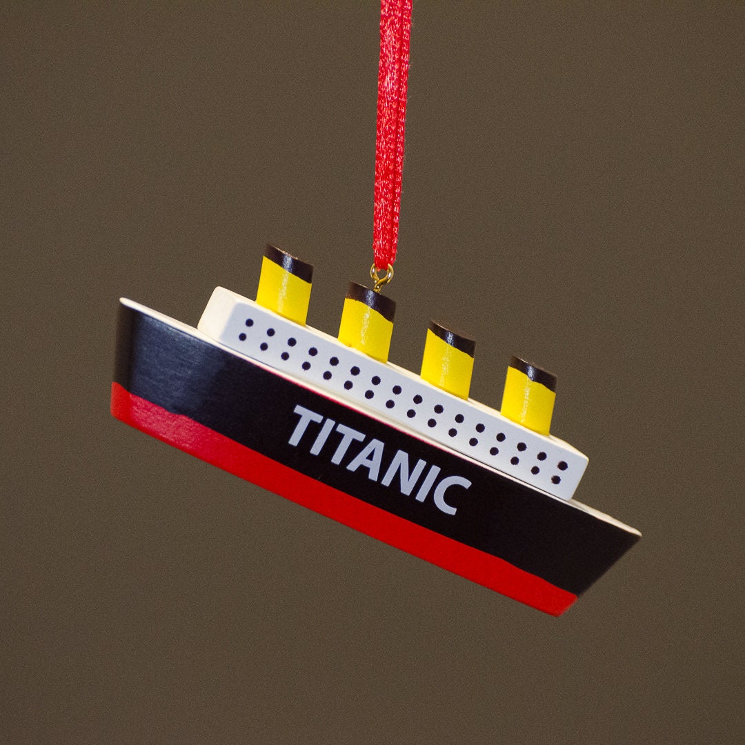 Wee Titanic, Mini Wooden Titanic Model, Titantic Decoration, Titanic ...