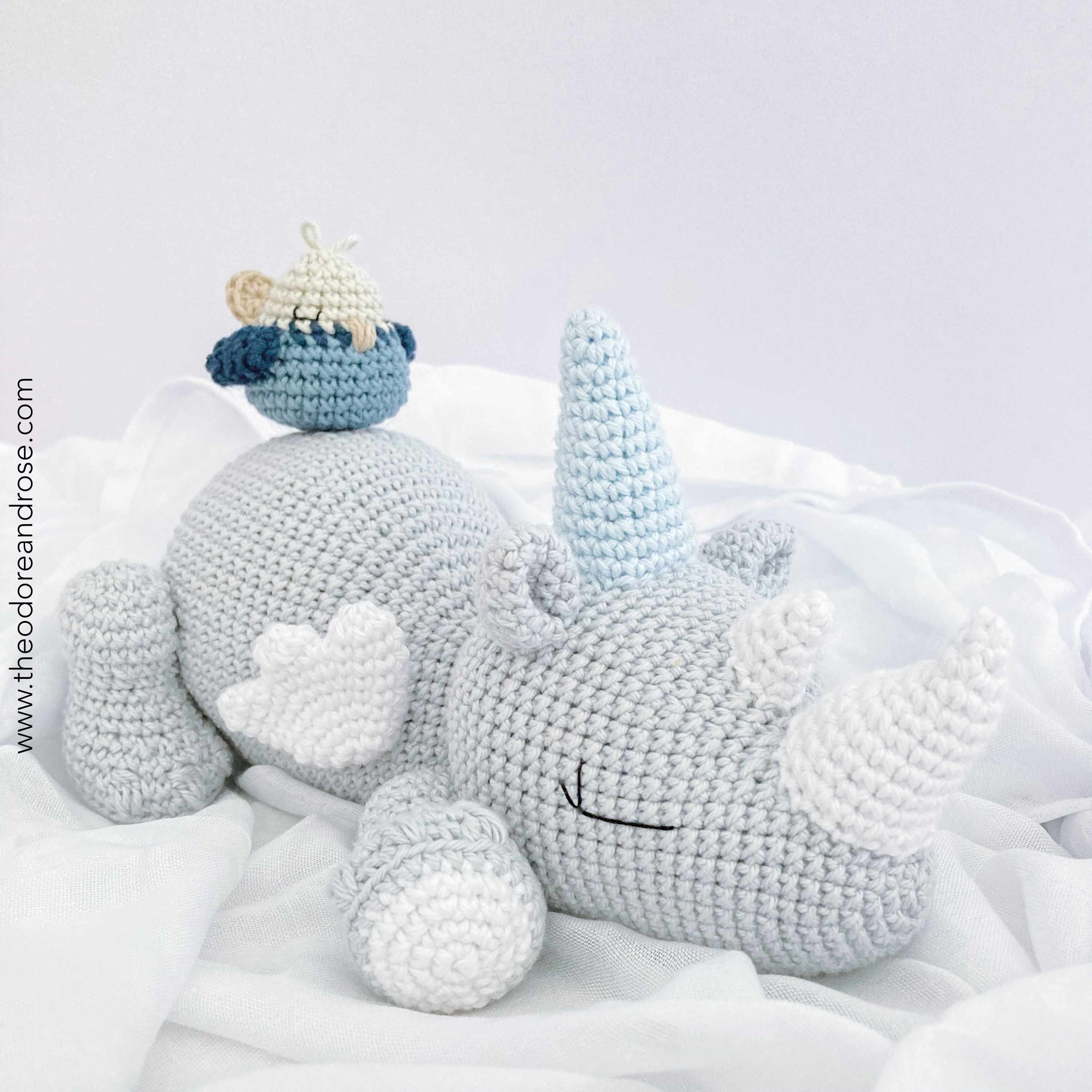 Crochet Pattern Raji the Rhinocorn Amigurumi Rhinocorn - Etsy Australia
