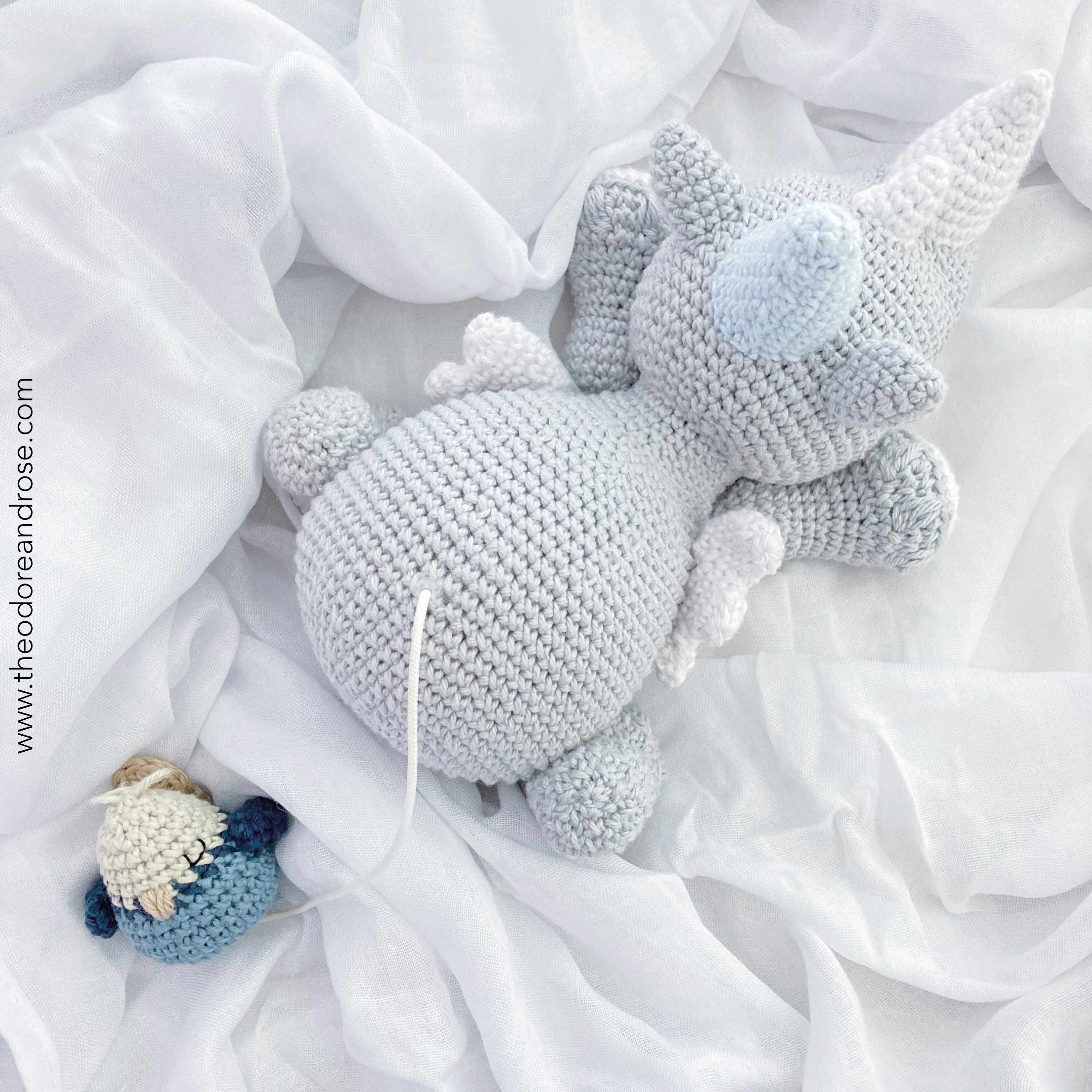 Crochet Pattern Raji the Rhinocorn Amigurumi Rhinocorn | Etsy
