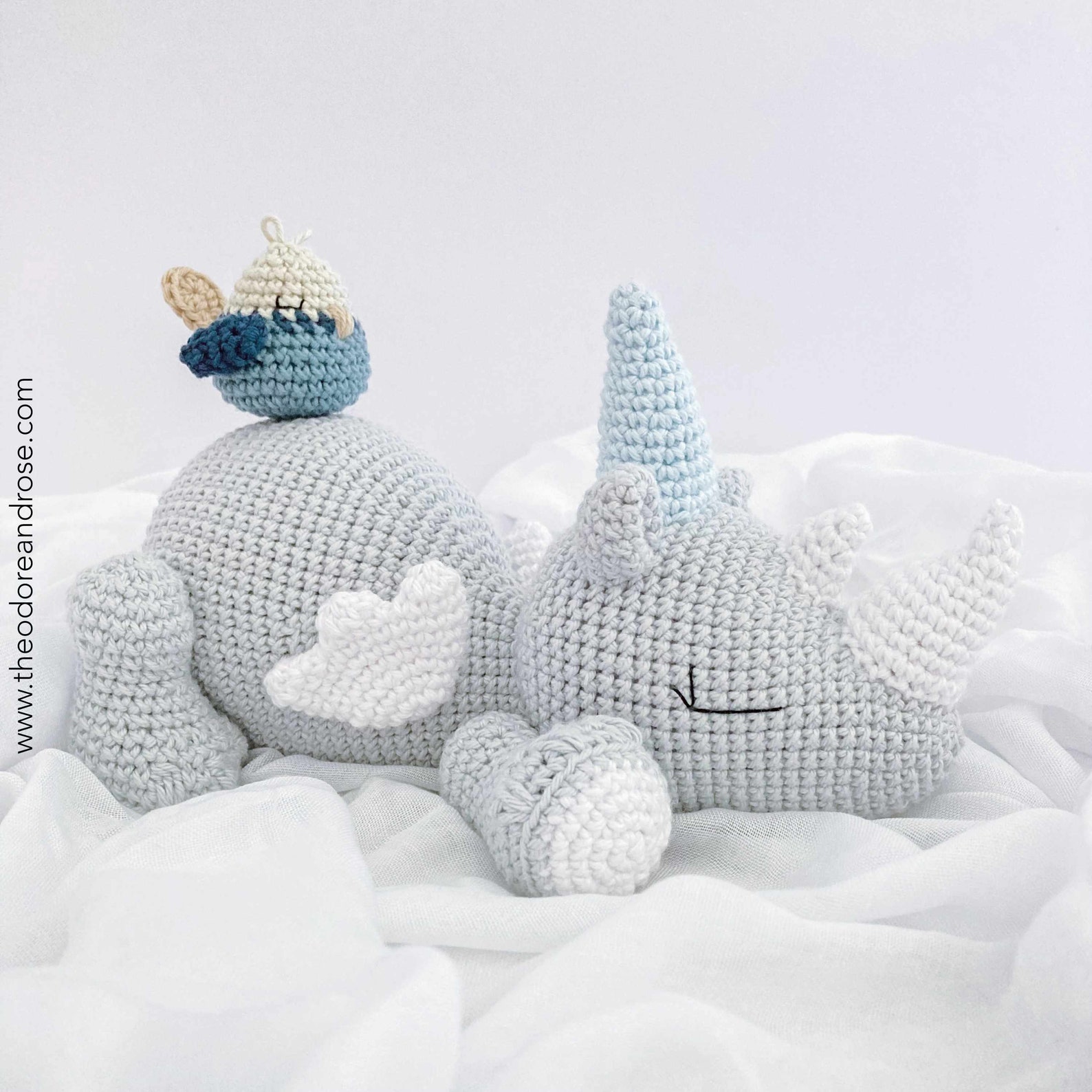 Crochet Pattern Raji the Rhinocorn Amigurumi Rhinocorn - Etsy