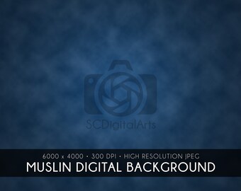 Blue Muslin Backdrop - Etsy