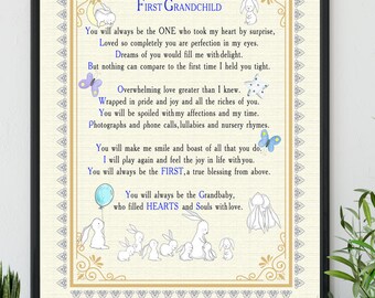 First grandchild | Etsy