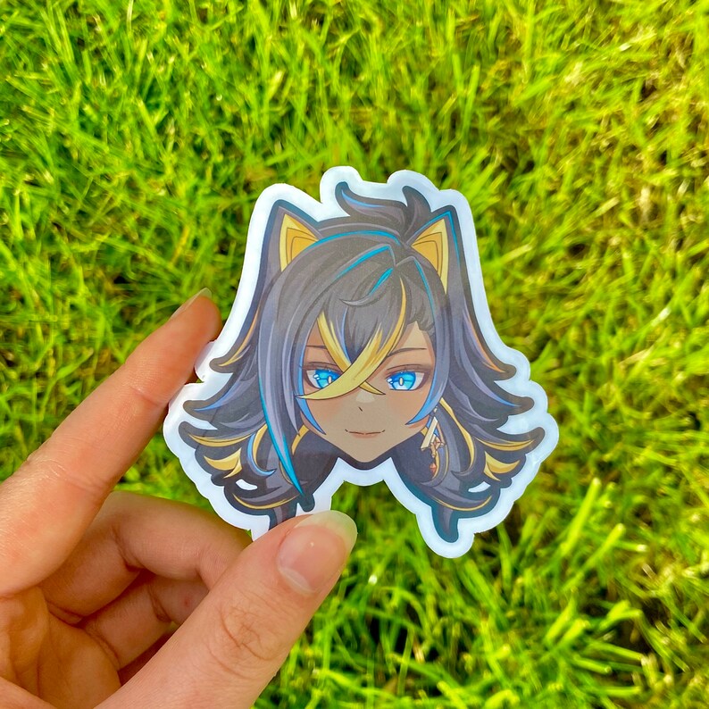 Genshin Impact Dehya Head Glossy Sticker wasserfester - Etsy.de