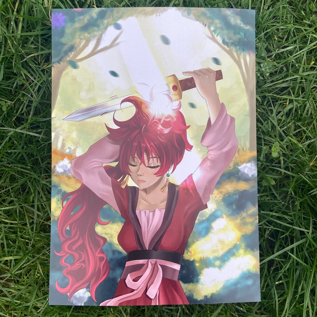 Yona of the Dawn Art Print, Yona Art Print, Anime Art Print, Art Poster ...