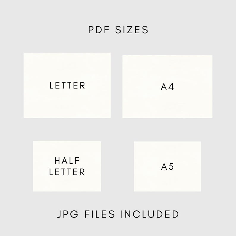 2026 Calendar Printable, Monthly Planner Landscape, Minimal Monthly ...