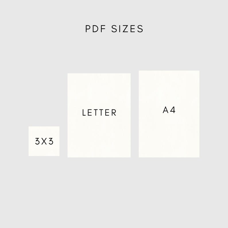 3x3 Calendario Mini 2026 Anual Spanish PDF Imprimir A4 Y Letter Size ...