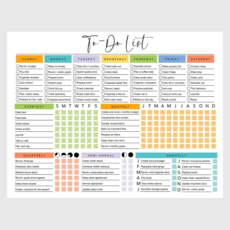 Adhd Task Reminders - Etsy