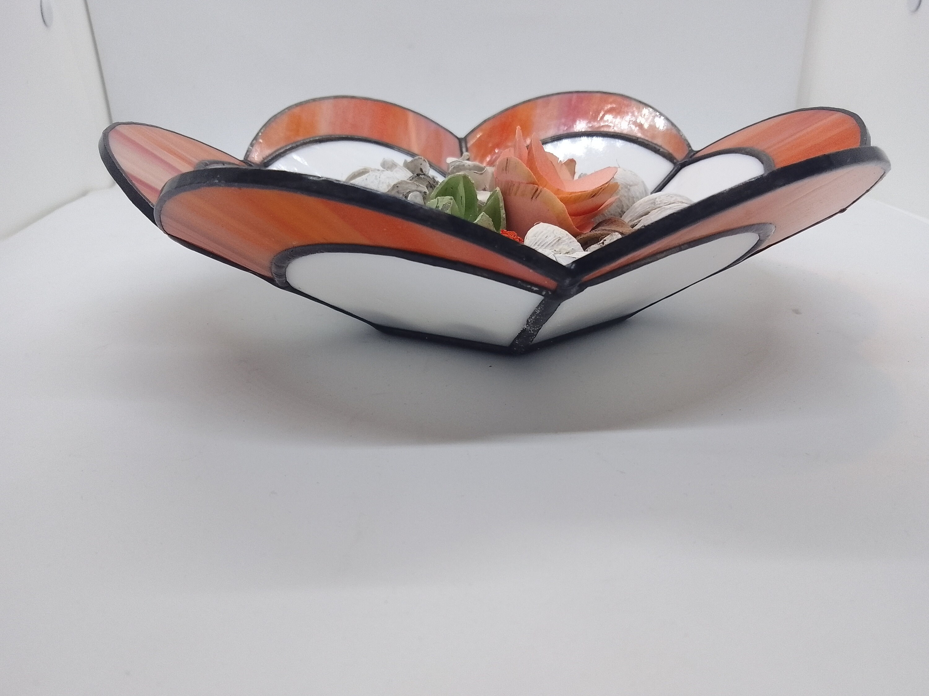 Stained Glass Bowl PDF Pattern: DIY Home Decor (7 Inch) - Etsy