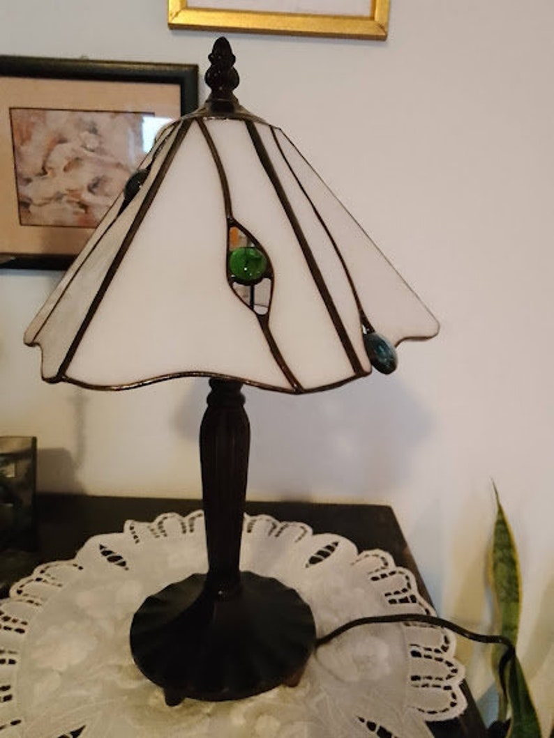 Minimal Design Stained Glass Lamp Shade Pattern, Tiffany Lamp PDF ...