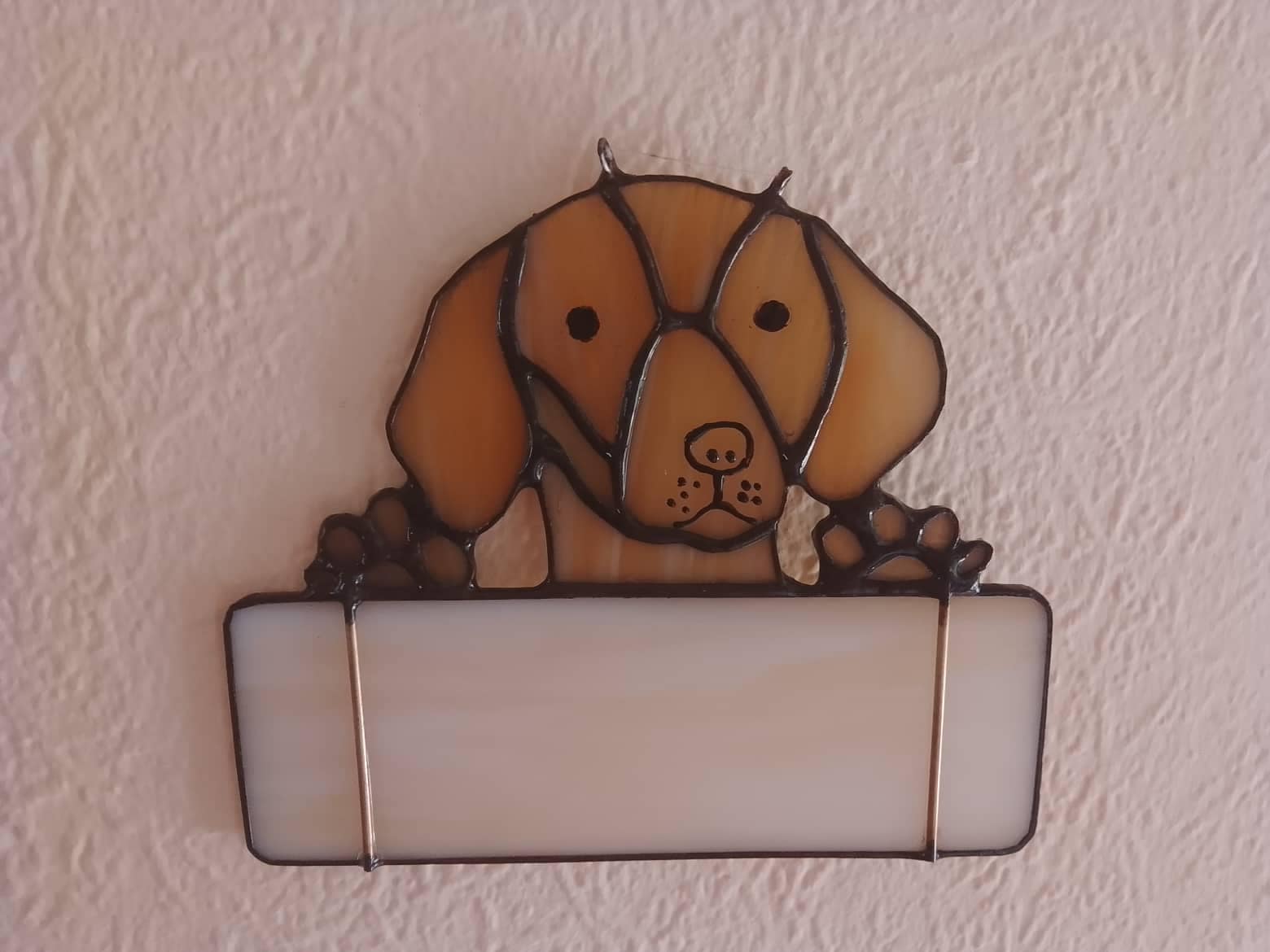 Hungarian Vizsla Dog Sign Welcome Home Sign Stain Glass - Etsy
