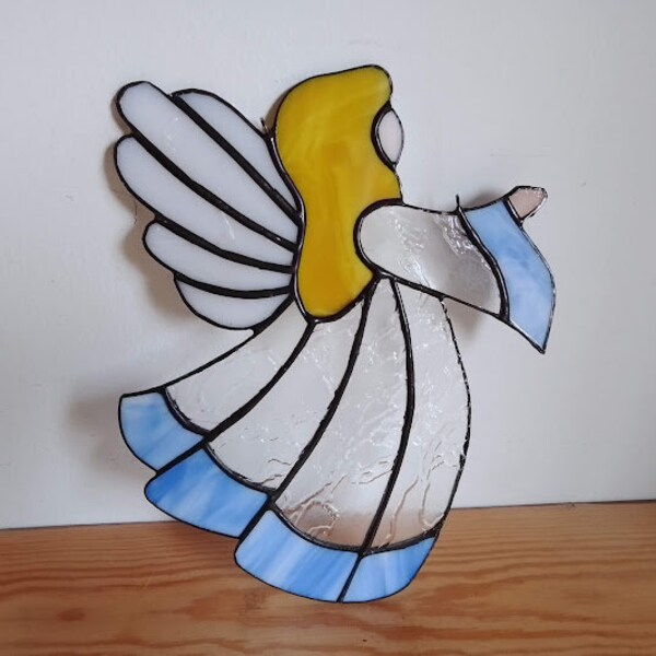 Blue Guardian Angel - Etsy