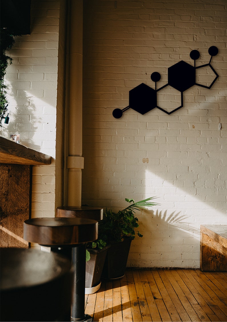Testosterone Molecule Wall Decor Testosterone Art Wooden - Etsy