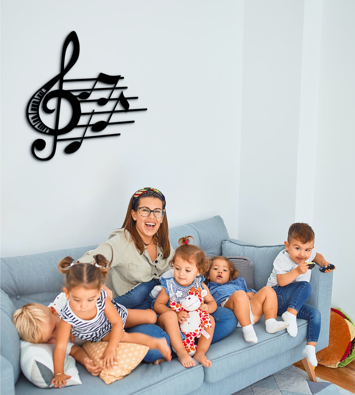 Sol Key Music Notes Decor Sol Key Wood Wall Art Music Studio - Etsy