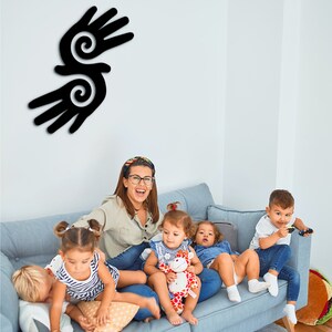 Hopi Hand Wall Wood Art Decor, Native American Decor, Native American ...