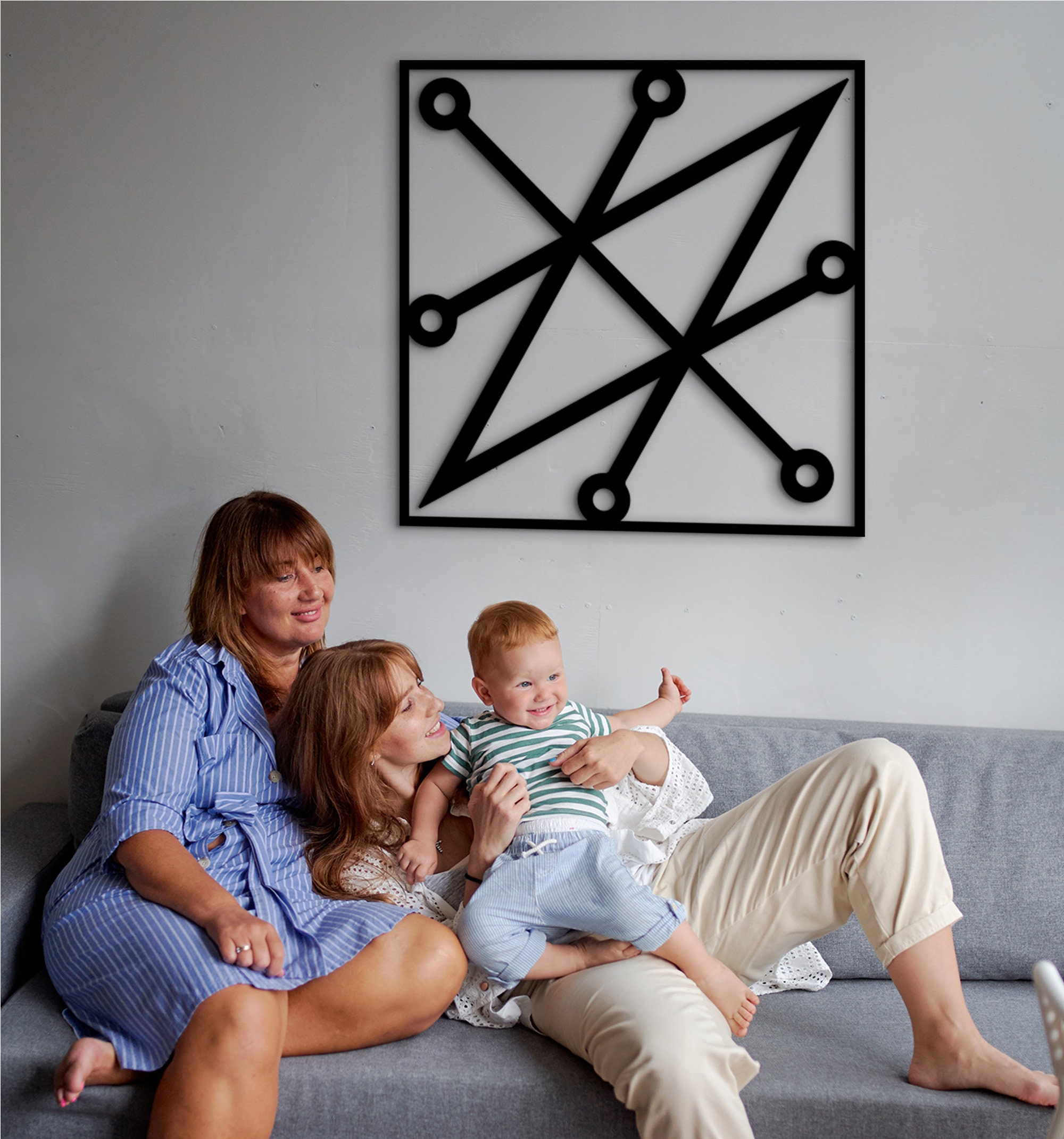 Sigil of Azazel Wall Decor From Wood, Wooden Art, Wood Symbol, Satanic ...