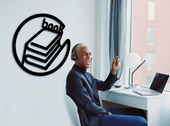 Book Decor Office Wall Decor Book Decorations Book Decor | Etsy