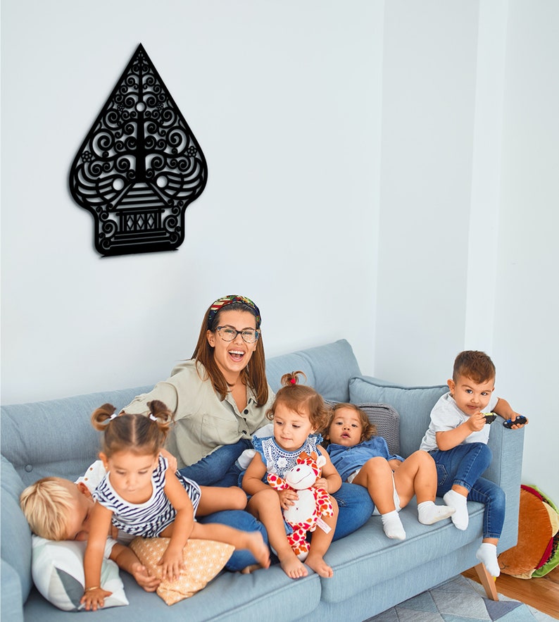 Indonesian Wall Decor, Gunungan Wayang, Gunungan Tree of Life Shadow ...