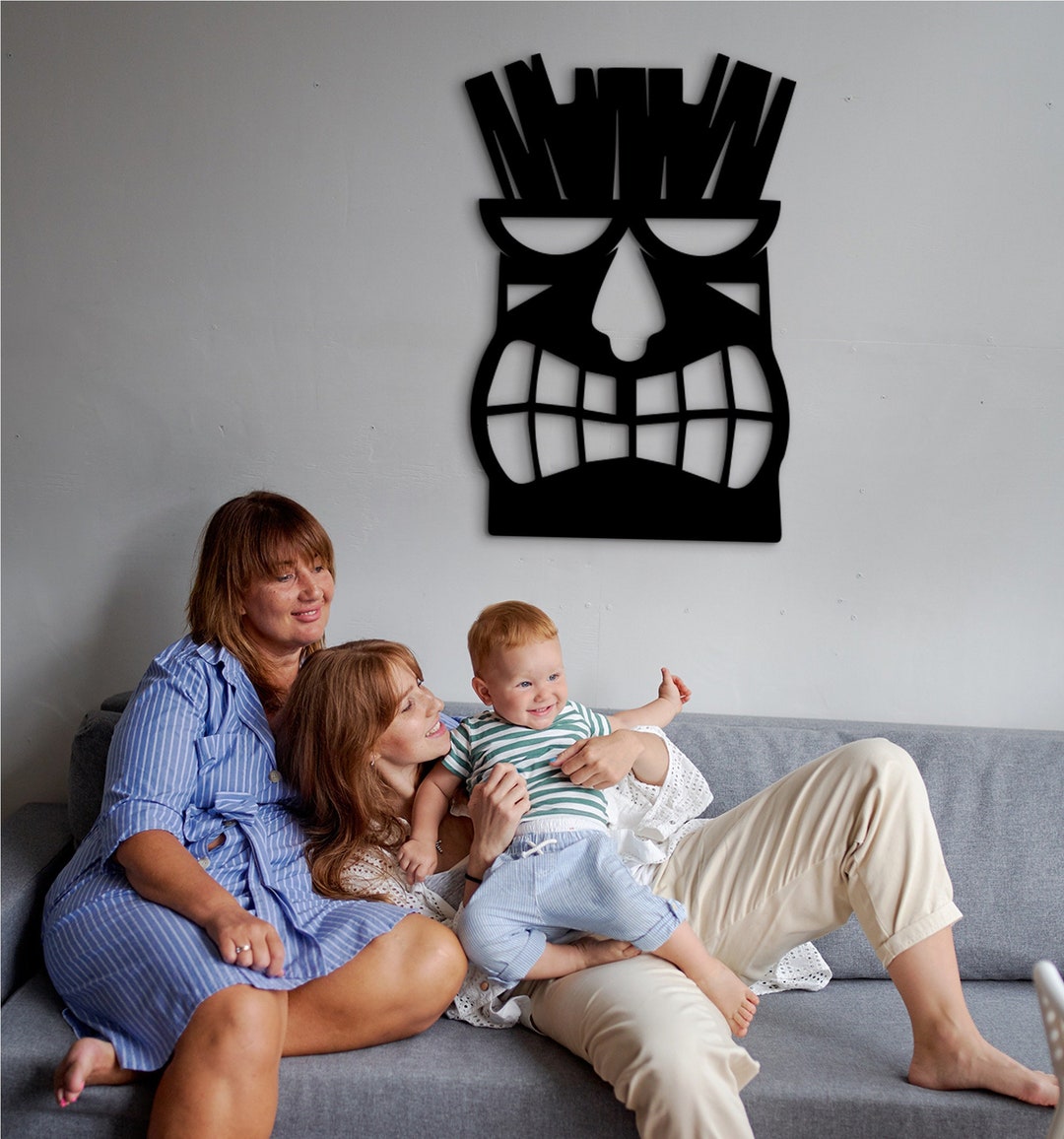 Hawaiian Tiki Man Shades, Tiki Mask Wall Decor, Tiki Mask, Totem, Tiki ...