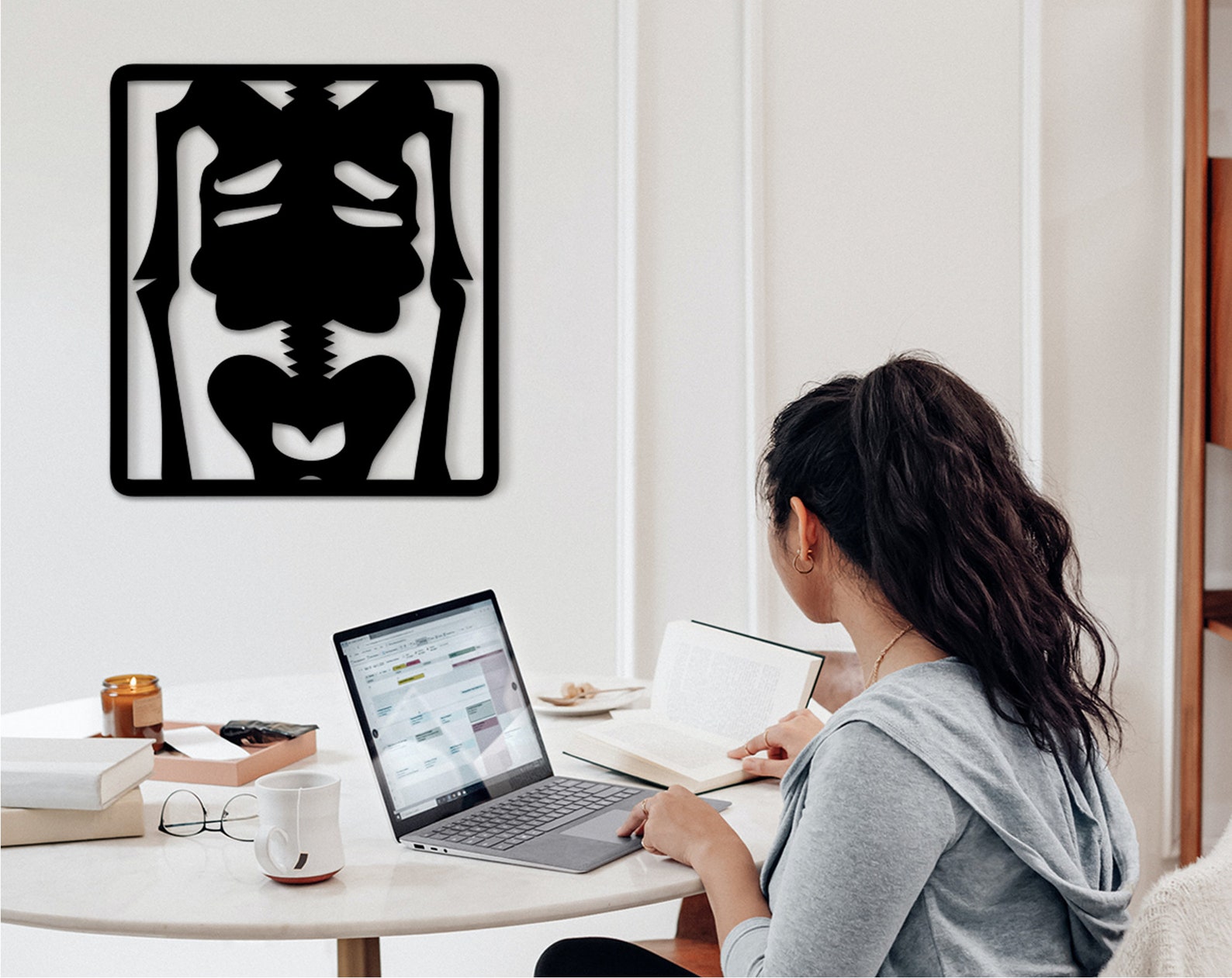 Human Skeleton Decor Vintage Anatomy Orthopedic Surgeon - Etsy