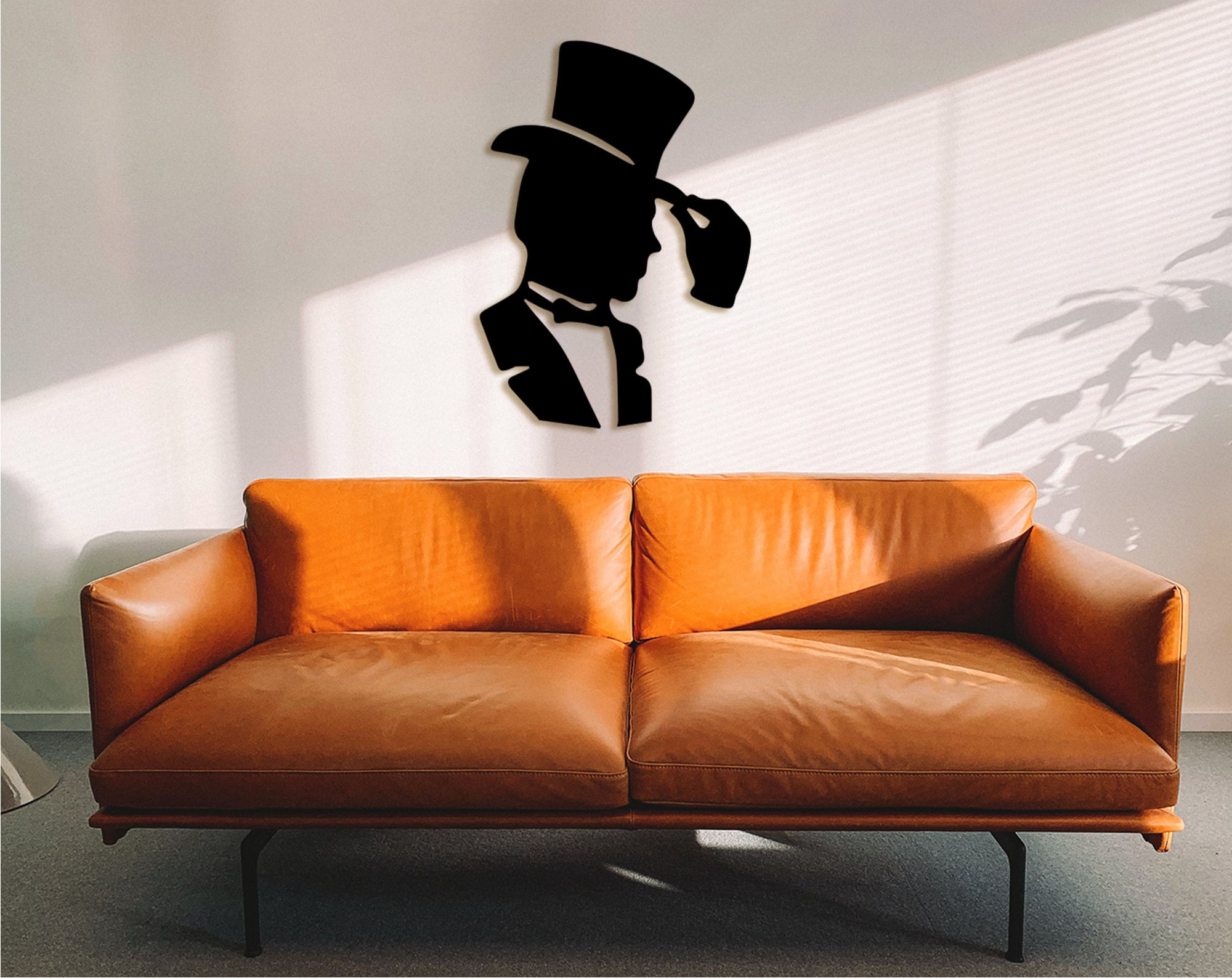 Victorian Gentleman Wood Wall Art: 3D Shadow Decor - Etsy