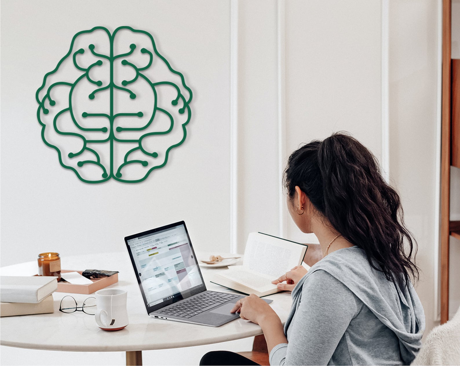 Brain Wall Decal Brain Decorations Neurology Neuro Nurse - Etsy