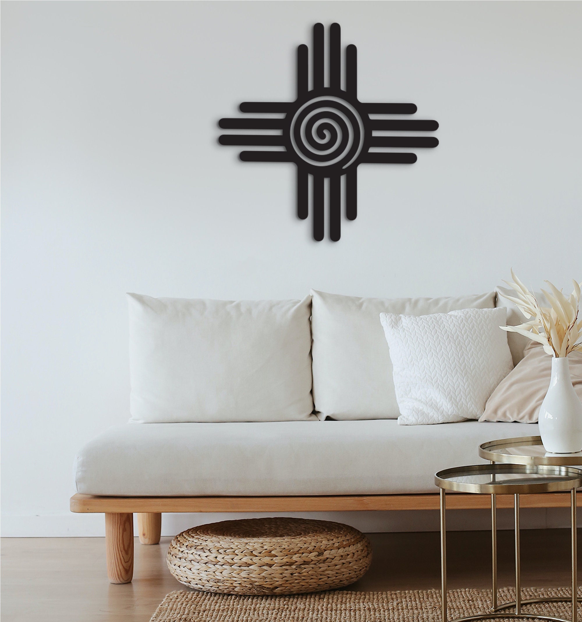 Zia Symbol Wall Decor From Wood Zia Symbol Wall Art Zia Wall - Etsy