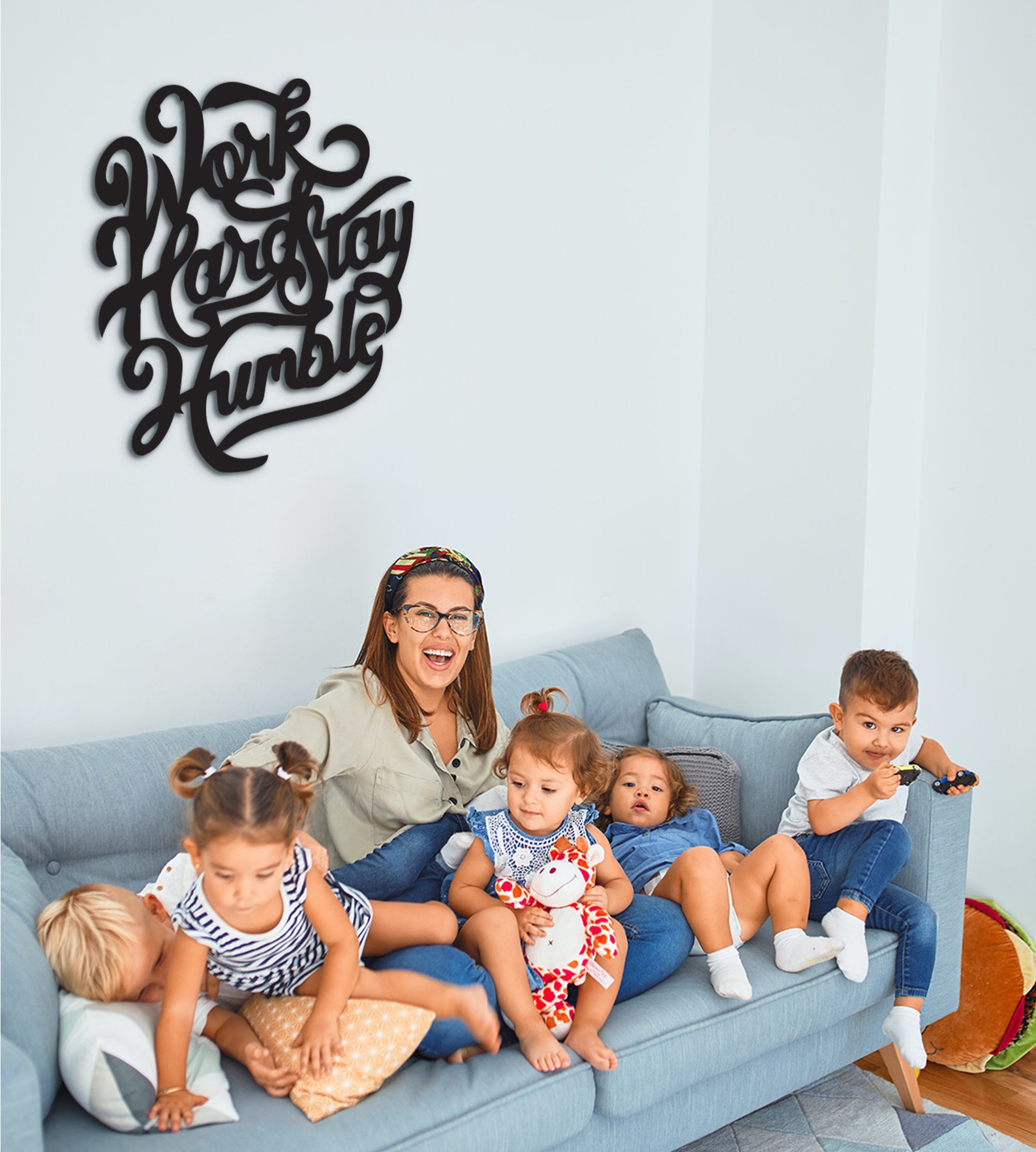 Wood Work Hard Sign Motivational Wall Decor for Office Wood | Etsy