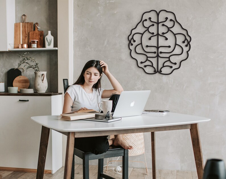 Brain Wall Decal Brain Decorations Neurology Neuro Nurse - Etsy