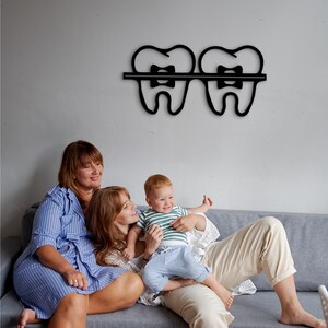 Dentist Tooth Decor, Dental Office Wall Decor, Thodontist Office Wood ...