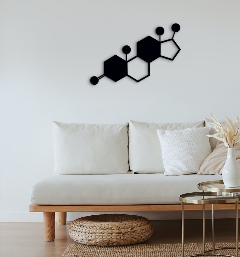 Testosterone Molecule Wall Decor Testosterone Art Wooden - Etsy