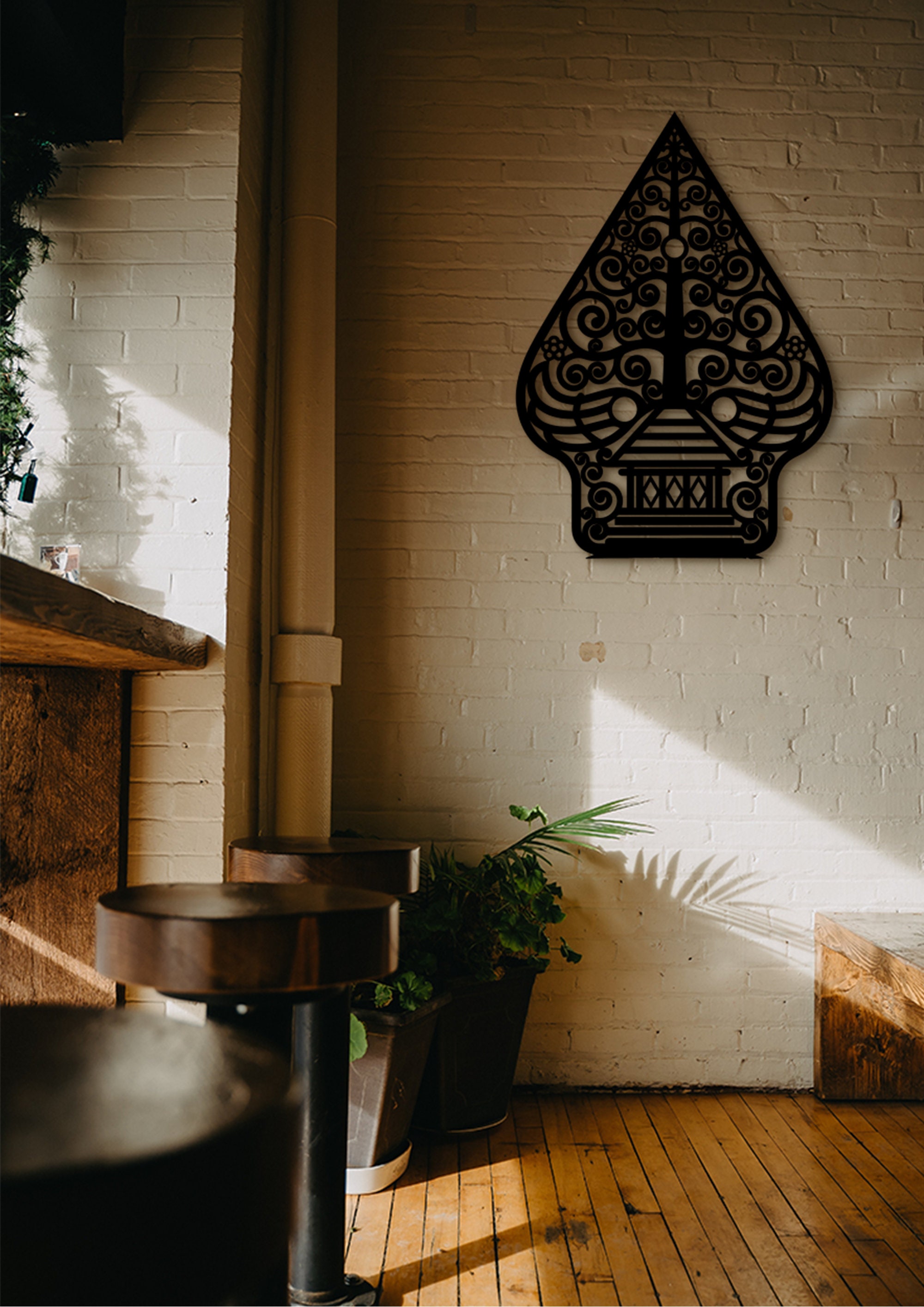 Indonesian Wall Decor, Gunungan Wayang, Gunungan Tree of Life Shadow ...