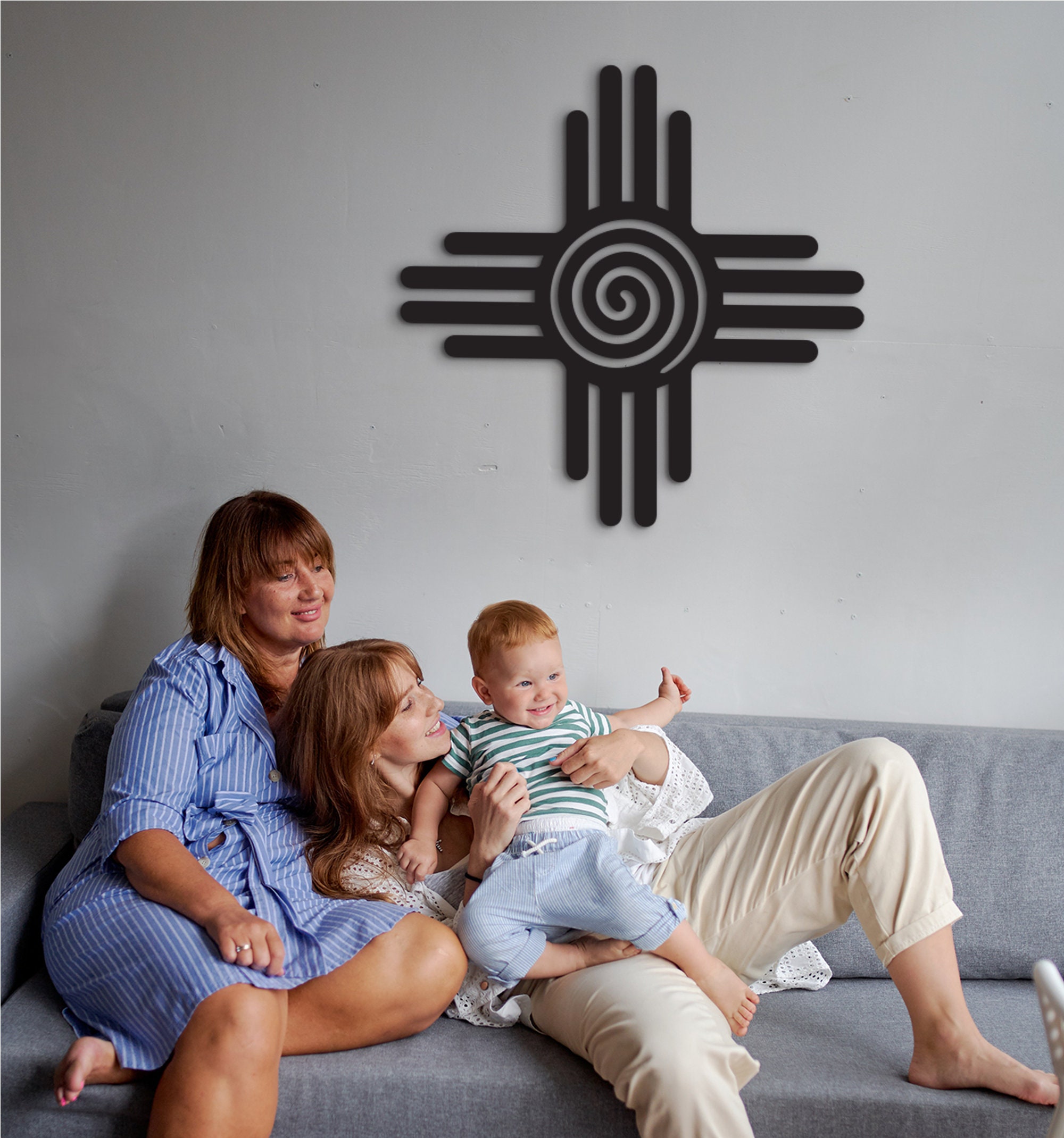 Zia Symbol Wall Decor From Wood Zia Symbol Wall Art Zia Wall - Etsy