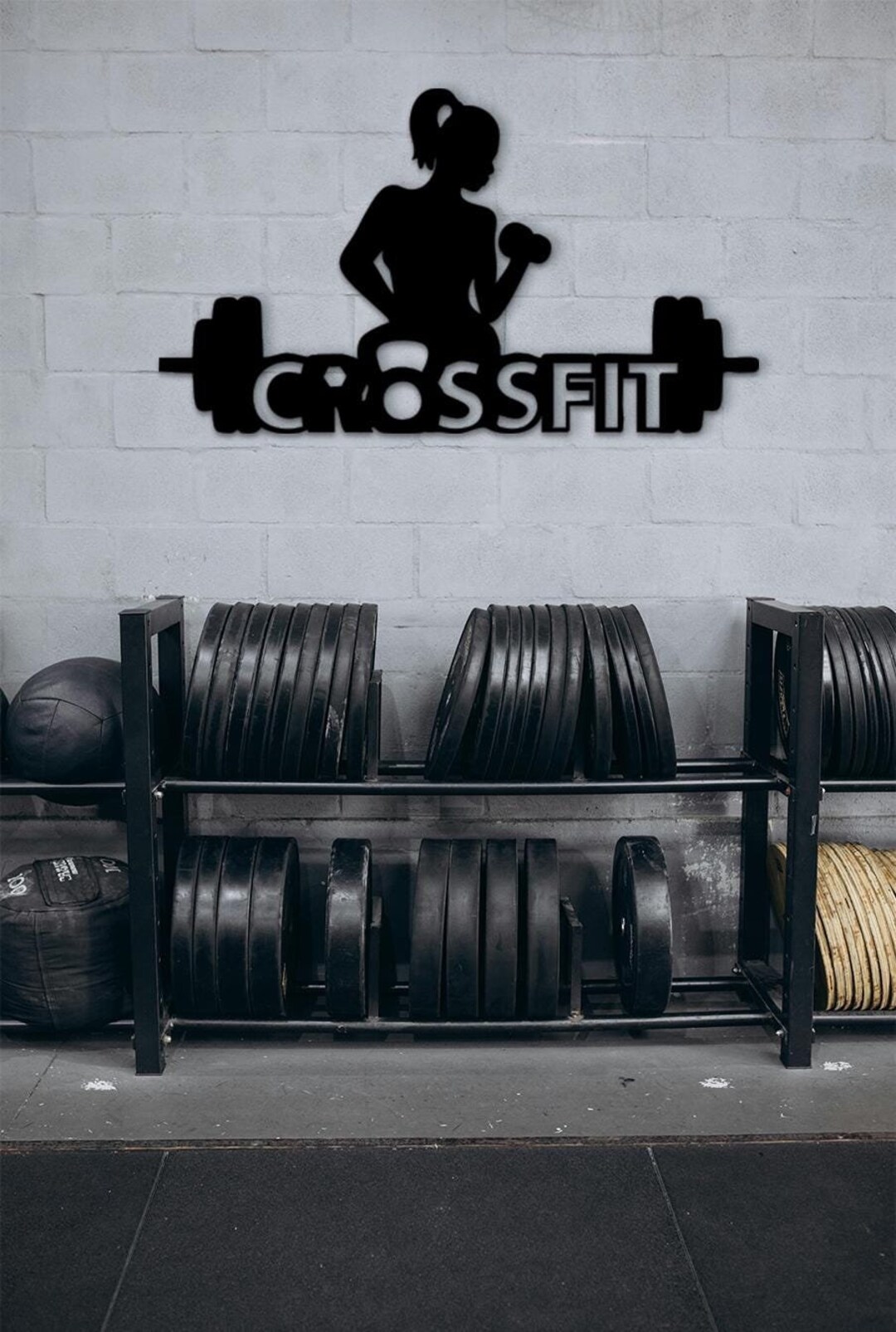 Crossfit Women Wood Sign: Gym Wall Art Decor - Etsy