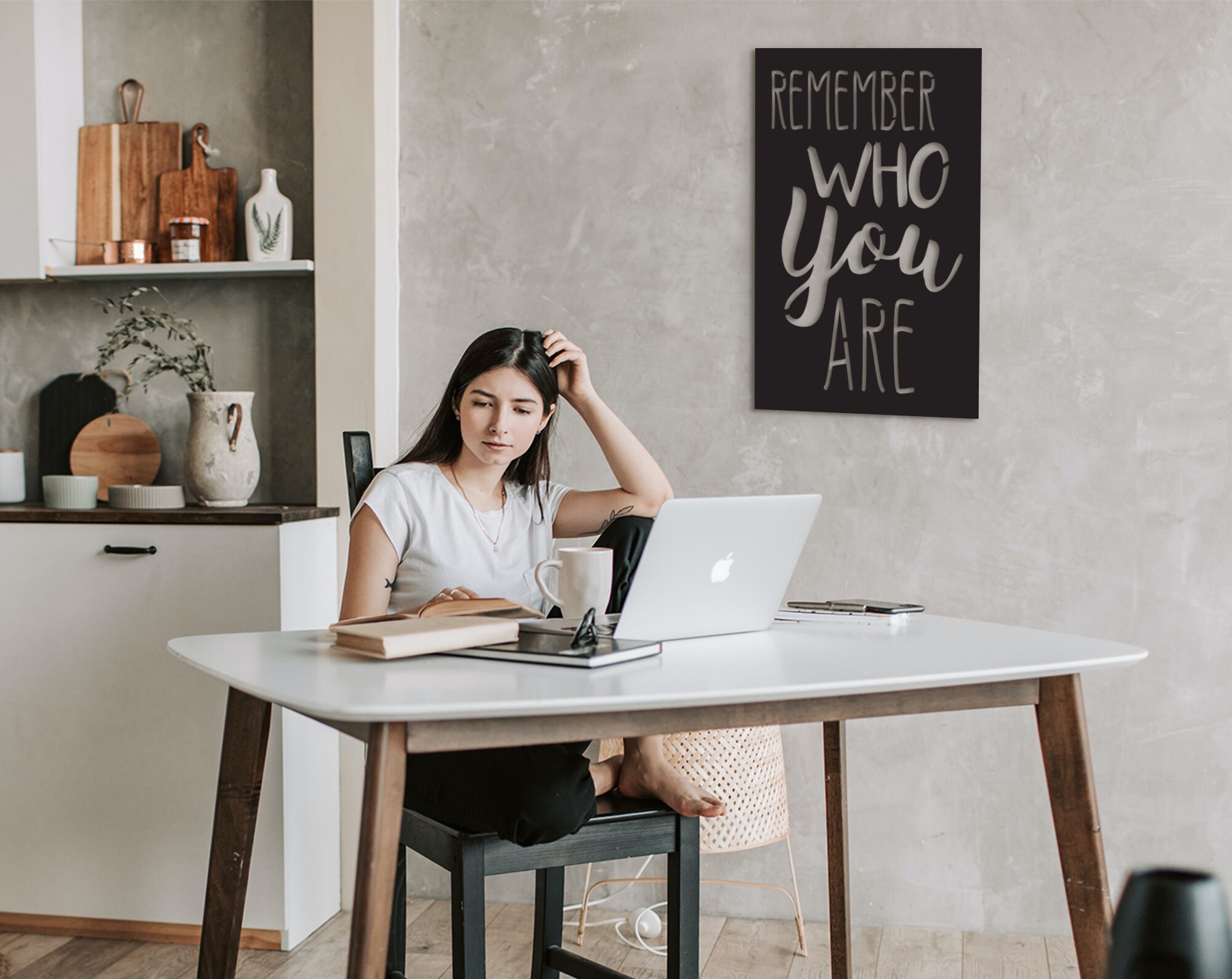 Remember Who You Are Office Wall Decor Motivational Wall - Etsy