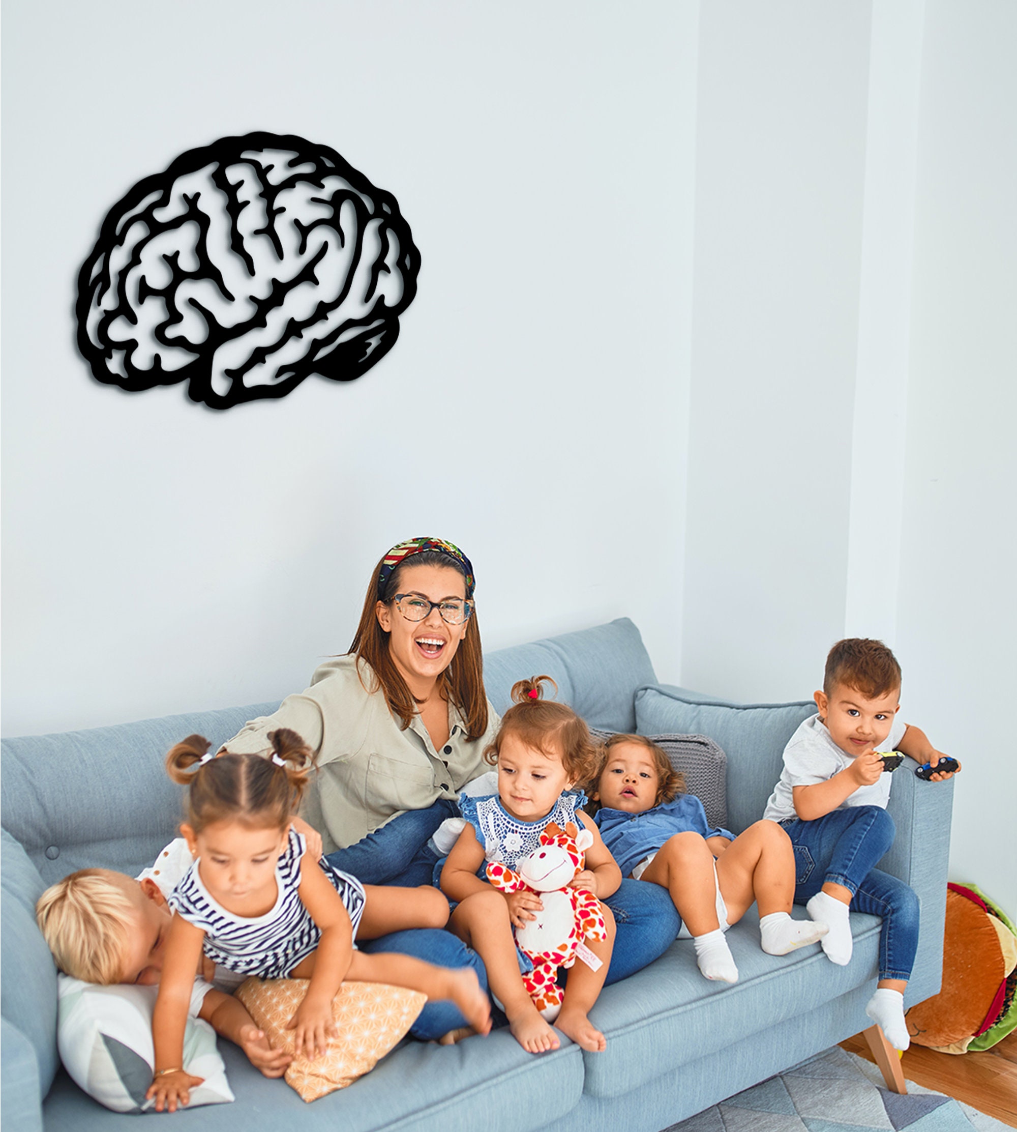 Brain Wall Art Brain Decorations Neurology Neuro Nurse - Etsy