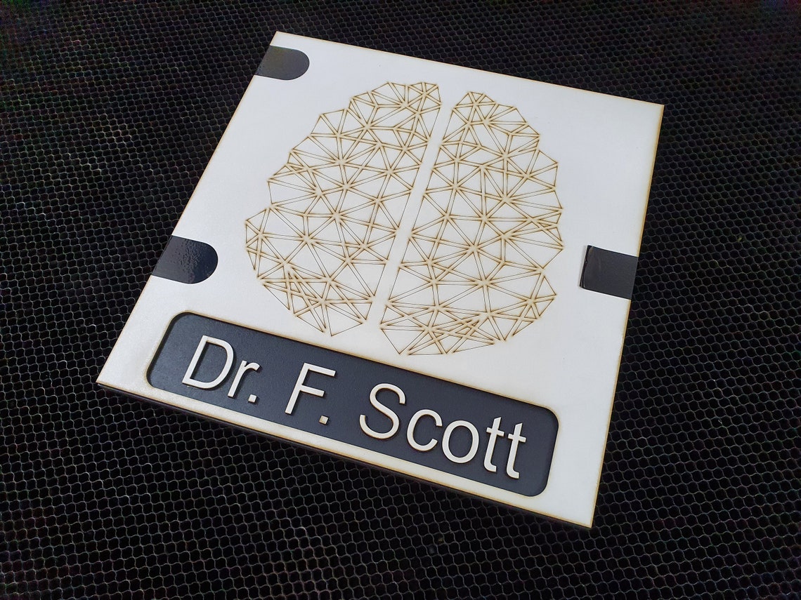 Brain Wall Decal Brain Decorations Neurology Neuro Nurse - Etsy