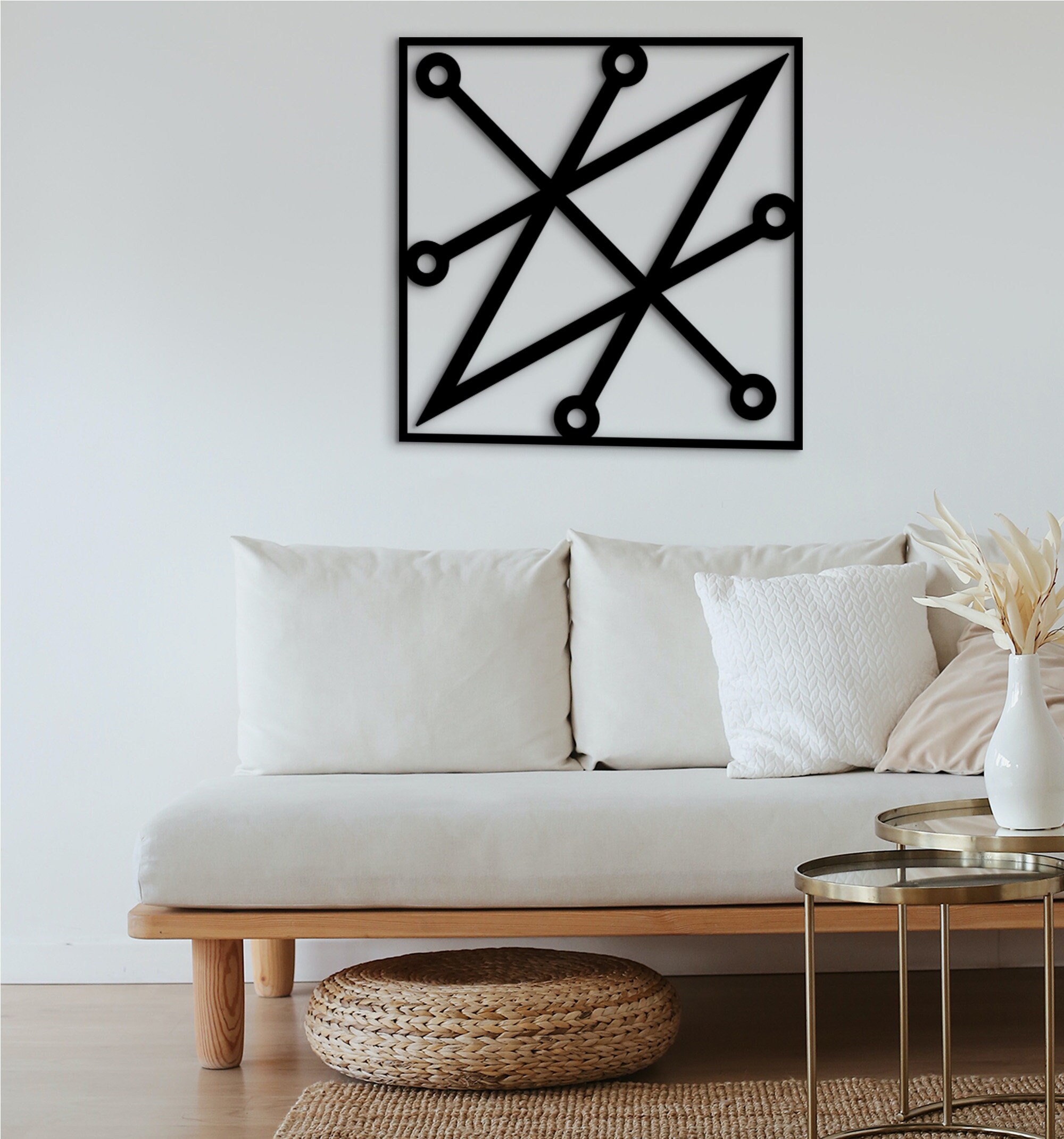 Sigil of Azazel Wall Decor From Wood, Wooden Art, Wood Symbol, Satanic ...