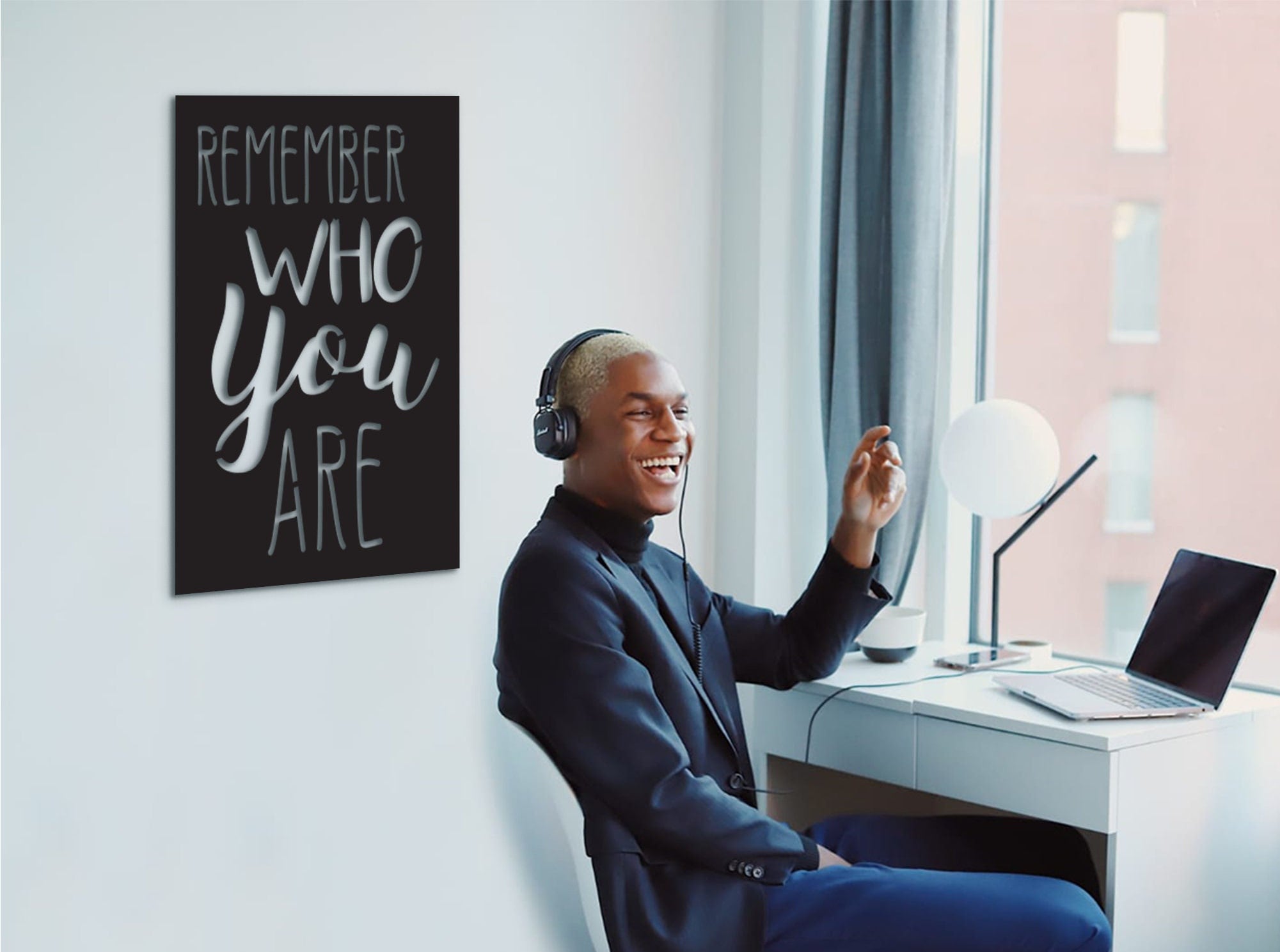 Remember Who You Are Office Wall Decor Motivational Wall - Etsy