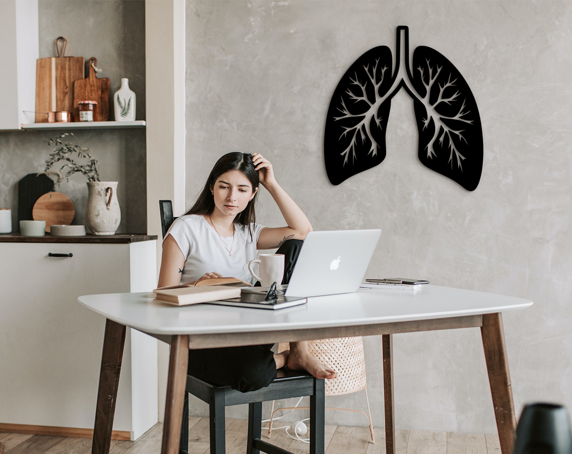 Wall Decor Office Lungs Healthcare Worker Gift Medical - Etsy