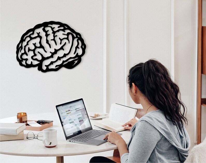 Brain Wall Art Brain Decorations Neurology Neuro Nurse - Etsy