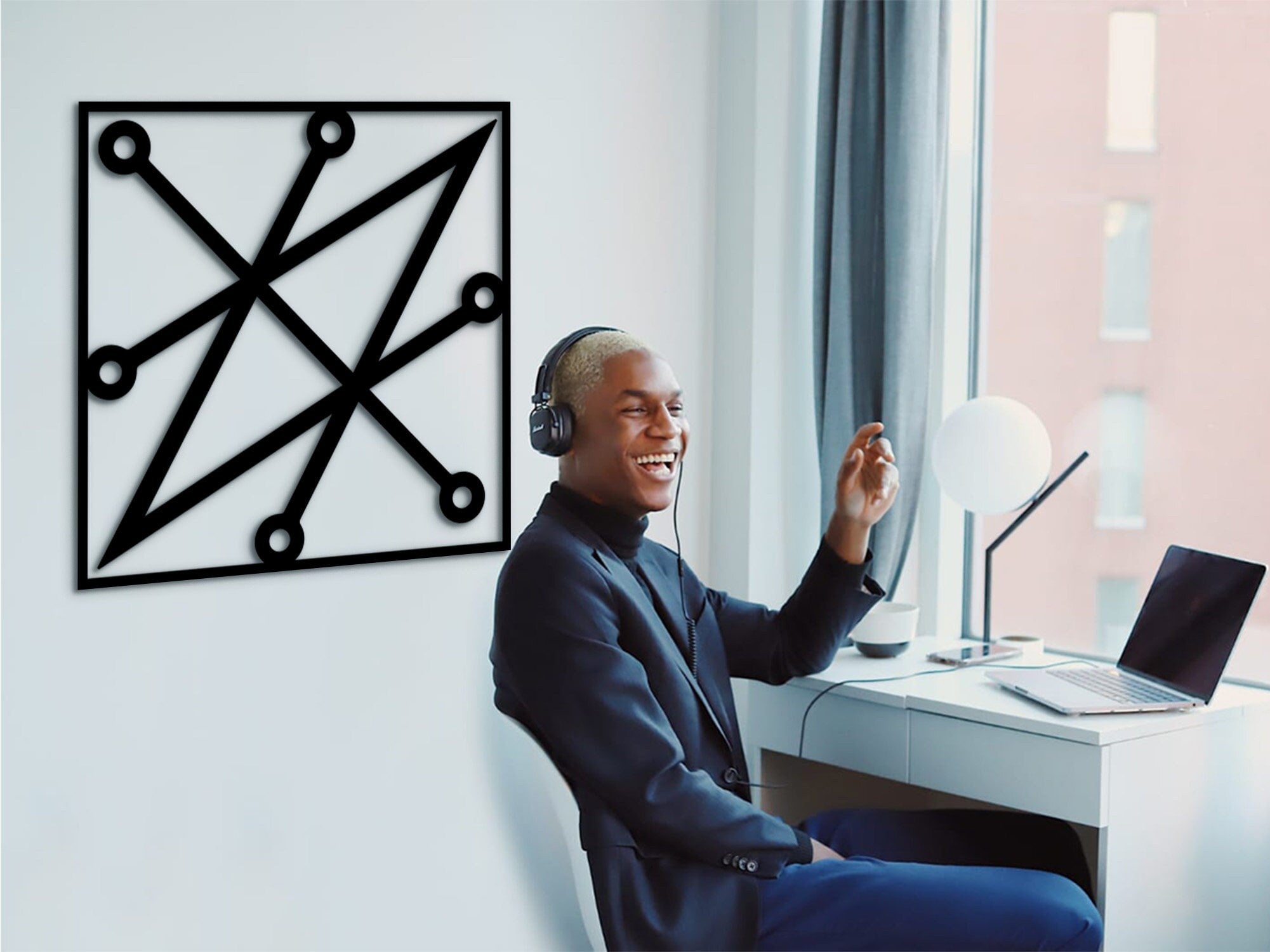 Sigil of Azazel Wall Decor From Wood, Wooden Art, Wood Symbol, Satanic ...