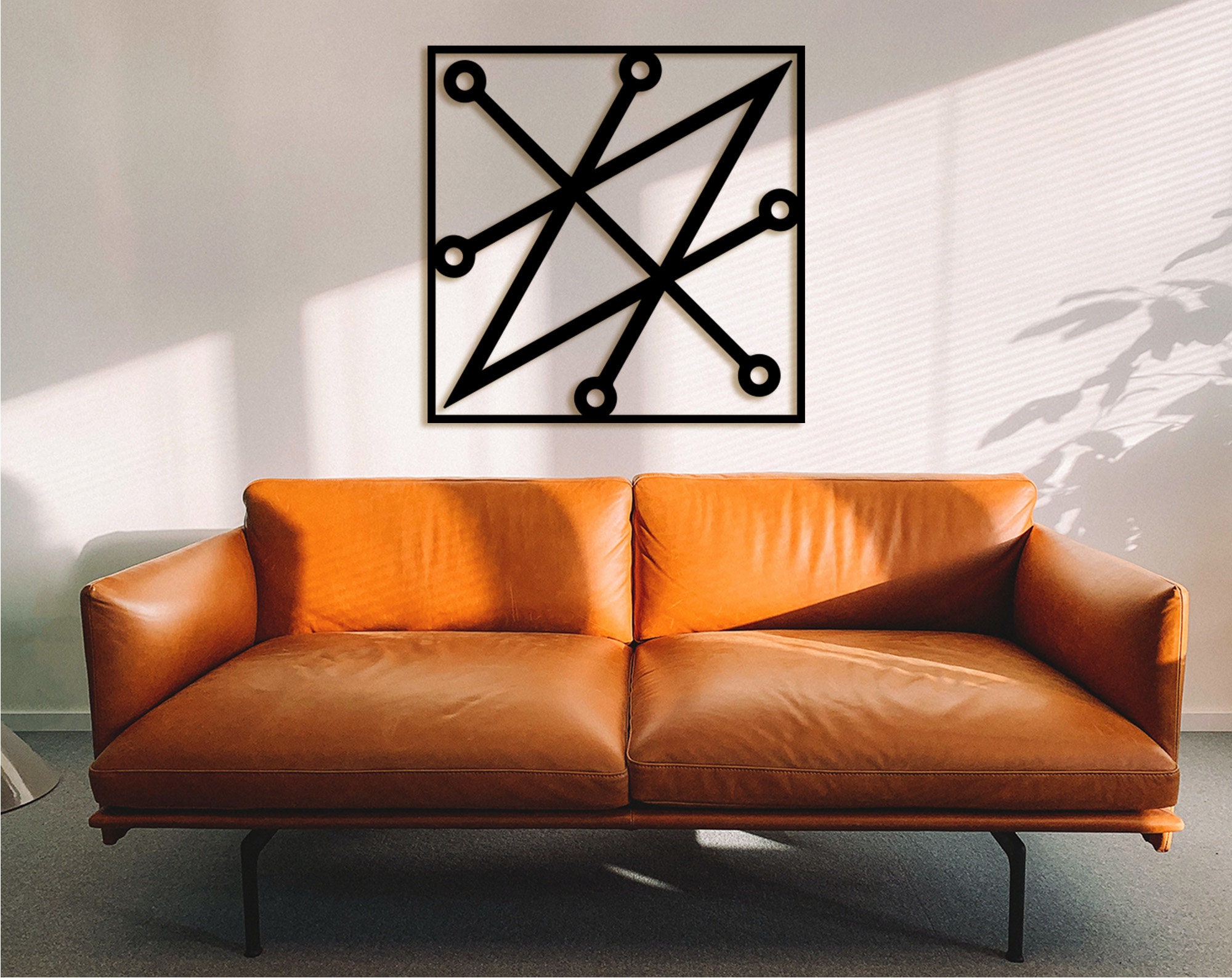 Sigil of Azazel Wall Decor From Wood, Wooden Art, Wood Symbol, Satanic ...