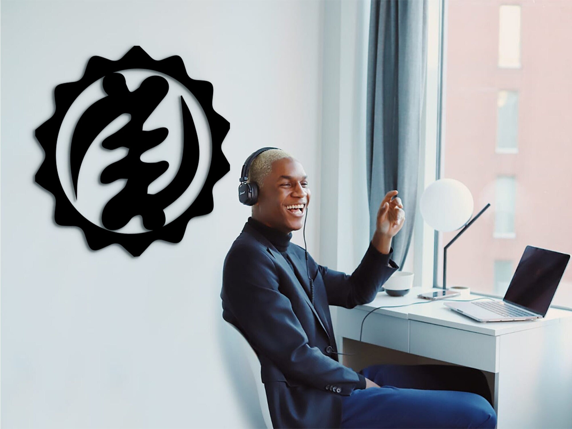 Gye Nyame Wall Decor, Adinkra Symbols Name Yoruba People Ghana God ...