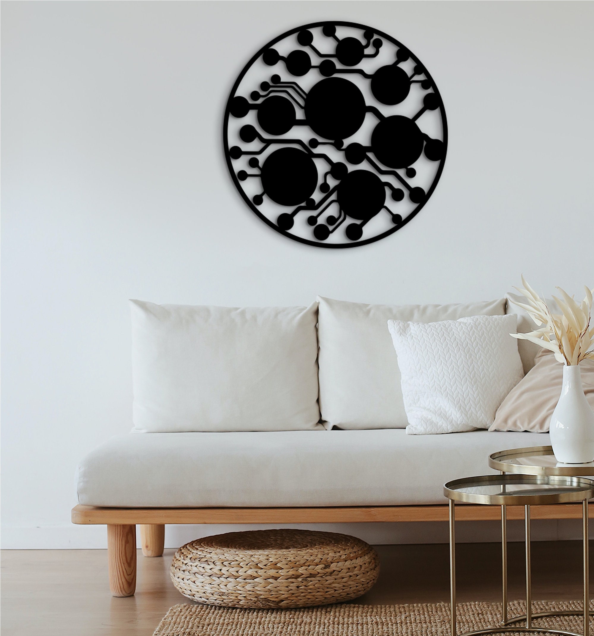 Circuit Board Art Electronic Circuit Font Decor Circuit - Etsy
