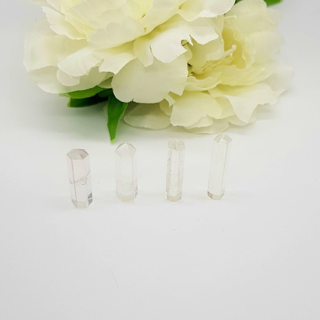Clear Quartz Mini Towers | Clear Quartz Pencils | Crystal Grid ...