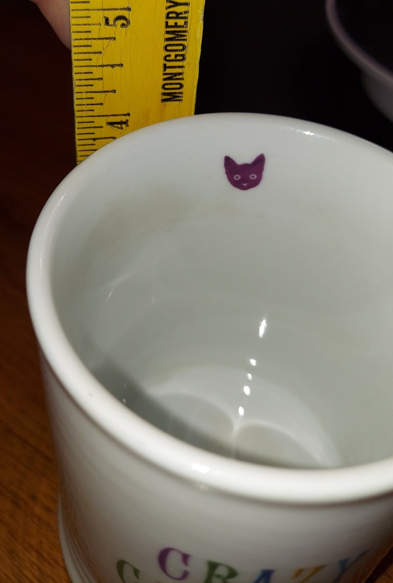 NEW Crazy Cat Lady Coffee Tea Mug Cup by Fringe Studio Kitty Cat Lover Gift - Etsy