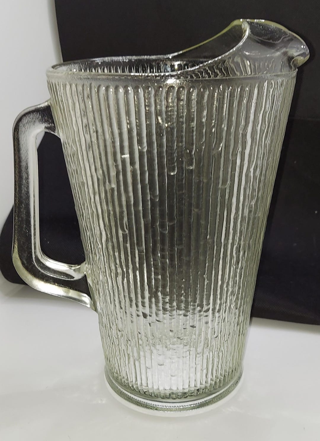 Water Pitcher Vintage Large Heavy and Sturdy FINLANDIA Tree Bark ...