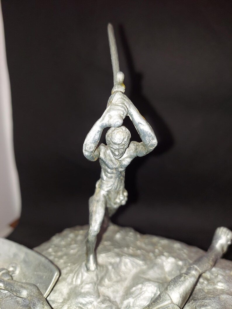 Limited Edition --religious David Goliath Pewter Bible Christmas Church ...